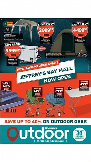 Checkers - Eastern Cape - Outdoor Jeffrey's Bay Mall Store Opening 30/10 - 09/11