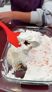 Fast, Festive, and FULL of Peppermint Flavor! Olivia uses Little Debbie Christmas tree cakes, instant chocolate pudding, peppermint extract, cool whip and crushed candy canes to make a delicious holiday treat. This original video was produced by Network Media LLC and Olivia | Jacky and Olivia’s Kitchen