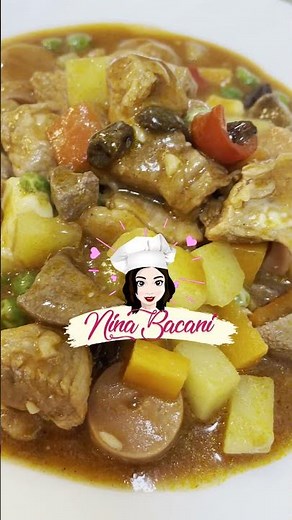 Menudo Recipe, Ingredients & Procedure (Step by Step Tutorial in 1 Minute)