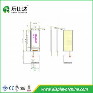 [Hot Item] 0.96 Inch 80*160 Dots All View TFT LCD Display with Spi Interface