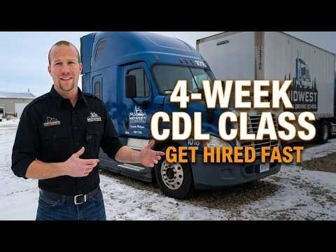 4-Week Class A CDL Program That Gets You Hired
