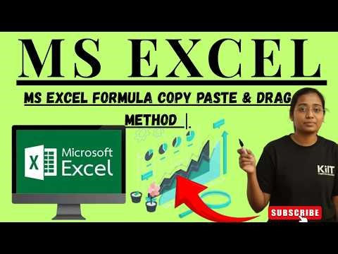 MS Excel Formula Copy Paste & Drag Method | Excel Basic Tutorial in Odia #MSExcel #ExcelOdia #Excel