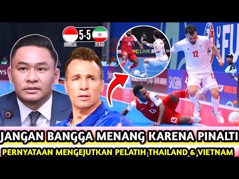 DI LUAR NALAR !! COACH Vietnam & Thailand !! Komentari futsal Timnas Indonesia! Usai Gagal Di Final