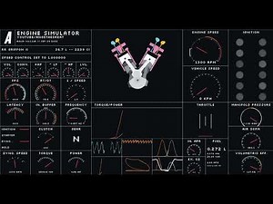 Engine Sim Rolls-Royce Griffon II (Spitfire) 1939