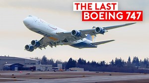 The last Boeing 747 - final delivery flight
