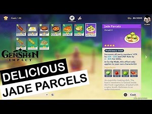 Make Delicious Jade parcels (0/1) | Cooking Showdown | Genshin Impact