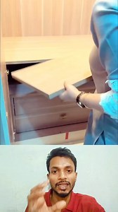 Hidden locker in a wooden wardrobe #fblifestyle | Ansari Wood Work