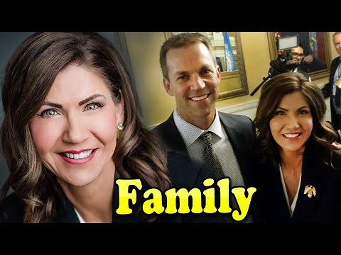 Kristi Noem Family With Daughter,Son and Husband Bryon Noem 2020