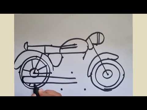 Royal Enfield bullet drawing