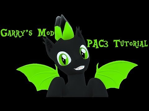 Garry's Mod PAC3: Pony Playermodel - Easy Idle Animation