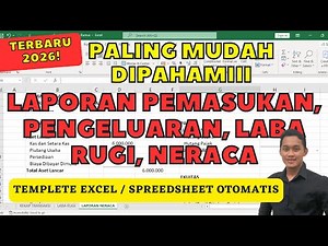 TERBARU! Cara Membuat Pembukuan Sederhana dengan Rumus Excel Otomatis