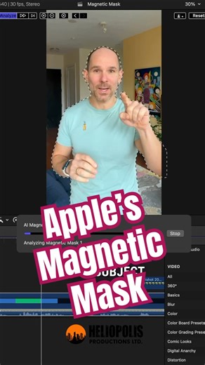 Apple's Magnetic Mask in Final Cut Pro - Separate your background with ease