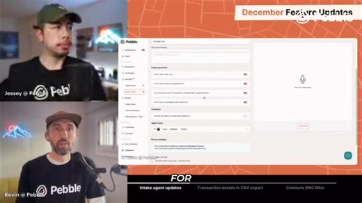 Pebble - Streamline + simplify land investing 🌲 on Instagram: "December Feature Update ✨ 🆕 Promptless AI Intake Agent Save time with Pebble’s AI Intake Agent, no prompts needed! It answers calls, captures details, links contacts and properties, and creates deals automatically so nothing slips through. Learn more at pebblerei.com/youtube #LandBusiness #LandInvesting #CRMUpdate #LandFlipping #RealEstateSystems #PebbleREI #LandCRM"