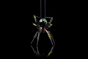 Pendant Spider Animals Glass, Hanging Blown Glass Spider, Blown Glass Figurine, Hand Blown Glass - Etsy