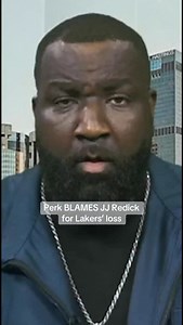 117K views · 2.8K reactions | @kendrickperkins blames JJ Redick for the Lakers’ Game 4 loss to the Timberwolves  | ESPN First Take | Facebook