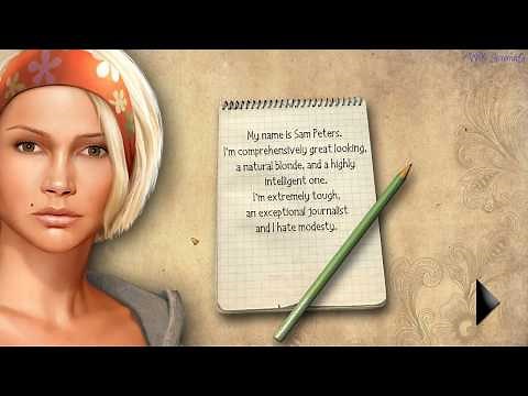 SECRET FILES SAM PETERS FULL GAME Complete walkthrough gameplay - ALL PUZZLE SOLUTIONS - No comm.