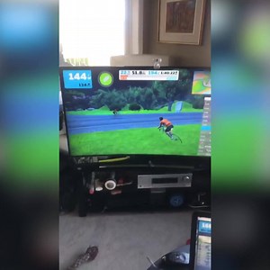 Zwift Cross mode unlocked 😂 📸 @Brock_hoel | Cycling Pulse