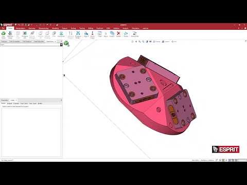 Making the 5th Axis Multi-Position Pyramid in ESPRIT