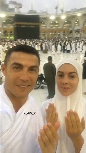 Cristiano Ronaldo & Georgina Rodríguez in Mecca 🕋