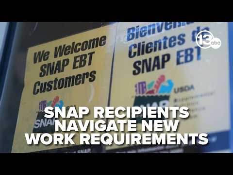 New SNAP work requirements going into effect next month