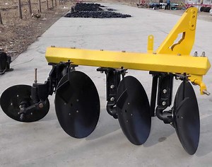 [Hot Item] Agriculture 4wheel Farm Mini Tractor Implements Machinery Disc Share Double Plow Maize Planter Seeder Tiller Harrow Small Plough