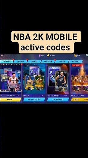 NBA 2K MOBILE CODE IN 2025 July #nba2kmobile #nba2kmobilecodes #shorts