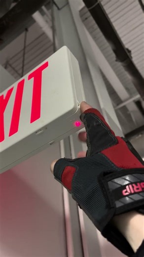 How to test exit signs for fire inspection