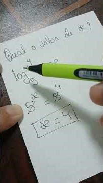 Do you know how to find x in a logarithm?