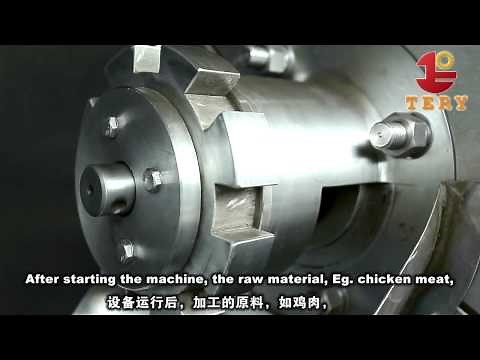 Meat bone separator, deboner, chicken deboning machine for poultry mechanically deboning