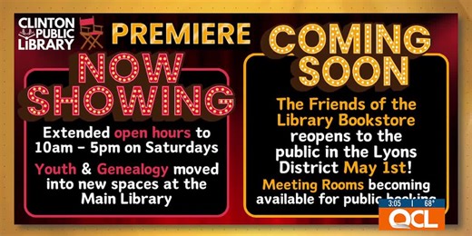 Clinton Public Library serves to enrich diverse community