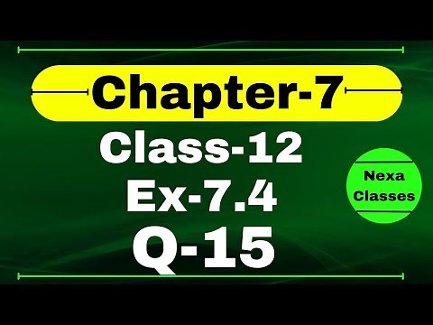 Class 12 Ex 7.4 Q15 Math | Chapter7 Class12 Math | Integration | Ex 7.4 Q15 Class 12 Math