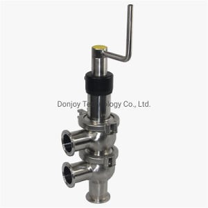 [Hot Item] Stainless Steel Reversing Seat Valve with Manual Handle with Multiport