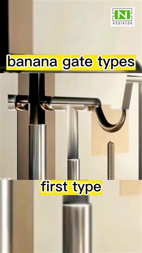 Injection molding banana gate type