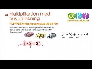 A 1.3 Multiplikation med huvudräkning