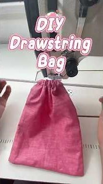 DIY Mini Drawstring Pouch | No Sewing Machine Needed! #diy #tutorial #tips