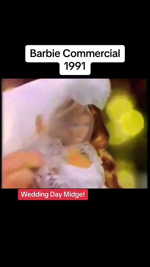 Barbie Wedding Day Midge Commercial 1990