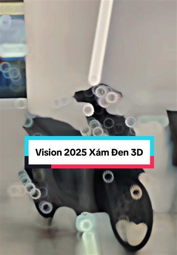 Vision 2025 Xám Đen 3D - Đặc Sắc và Thịnh Hành