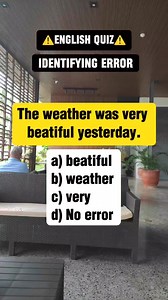 Grammar Quiz | Identifying error 🤔 #51 #viralreelsfbpage2024 #englishquiz #civilserviceexam #ENGLISHPHILIPPINES #fypシ゚ #englishquestion #englishword | 𝚀𝚞𝚒𝚣𝚖𝚊𝚗.𝚙𝚑 𝟸.𝟶