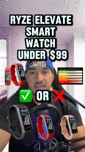 My thoughts on $99 Ryze Elevate Smart Watch #smartwatch #fitness #cheap #budget