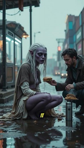 They Laughed While She Starved—Until a Human Shared His Meal | HFY | Sci-Fi