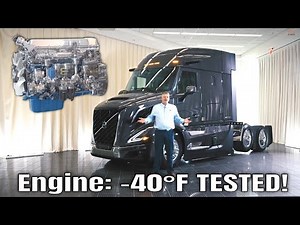 All-New Volvo VNR Truck VNR Powertrain and Cold Weather Test