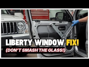 Jeep Liberty Broken Window Regulator? Save Hundreds Doing This