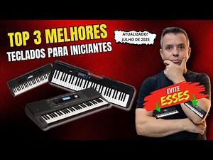 Melhores Teclados para Iniciantes em 2025 🎹 Qual Comprar para Começar do Zero?