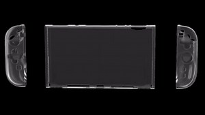 Transparent TPU Case for Nintendo Switch 2 - Shockproof Cover with Enhanced Heat Dissipation & Dock-Compatible Design & Ergonomic Grip (Clear)