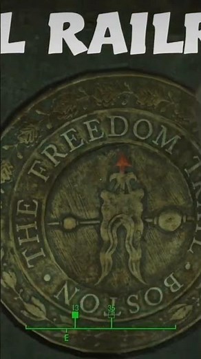 Fallout 4 Freedom Trail Ring Code - (Railroad) #fallout4 #shorts