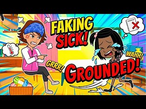 Fiyata Fake Sick to Avoid Homework - Grounded by Her mom
