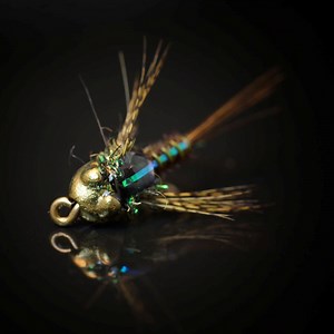 Deep Dish Dish Green Drake Nymph