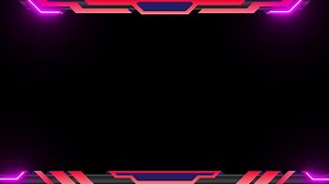 Download Stream Overlay twitch overlay Pink Neon video frame transparent background Free Video for free