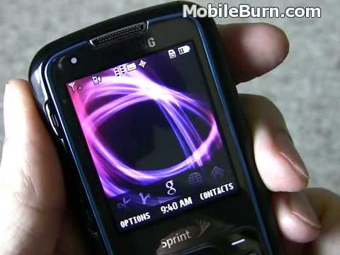 Samsung M540 Rant for Sprint