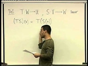 56 - Operations on linear maps